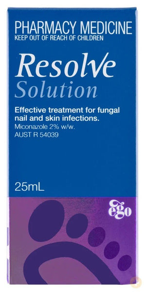 EGO Resolve Solution 25ml - NZ Supplement