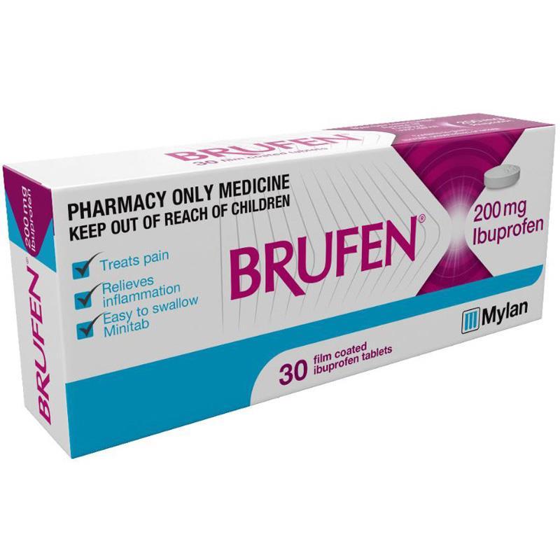 BRUFEN Tablets 200mg 30s - NZ Supplement