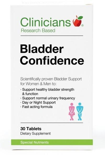 Clinicians Bladder Confidence Tablets 30 - NZ Supplement