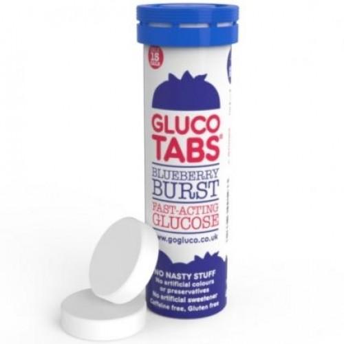 GlucoTabs Glucose 10 Tablets Blueberry Burst - NZ Supplement