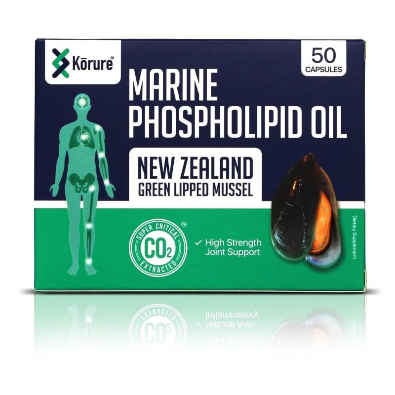 Korure® Marine Phospholipid Oil 50 capsules - NZ Supplement