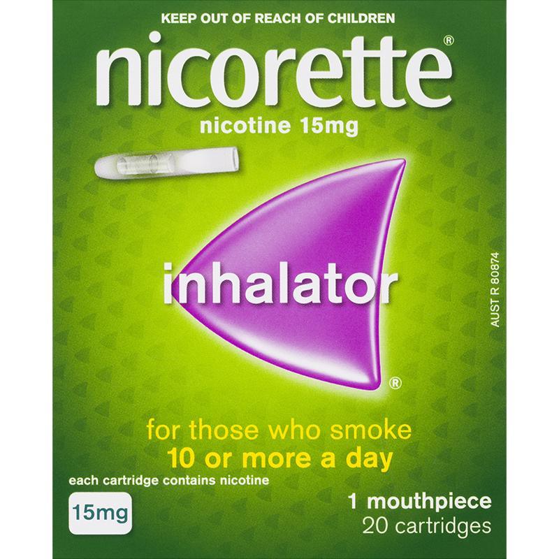 NICORETTE Inhalator 15mg 20 - NZ Supplement