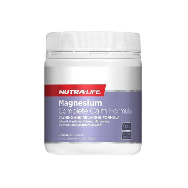 Nutra-life Magnesium Complete Calm Formula Powder 180g - NZ Supplement