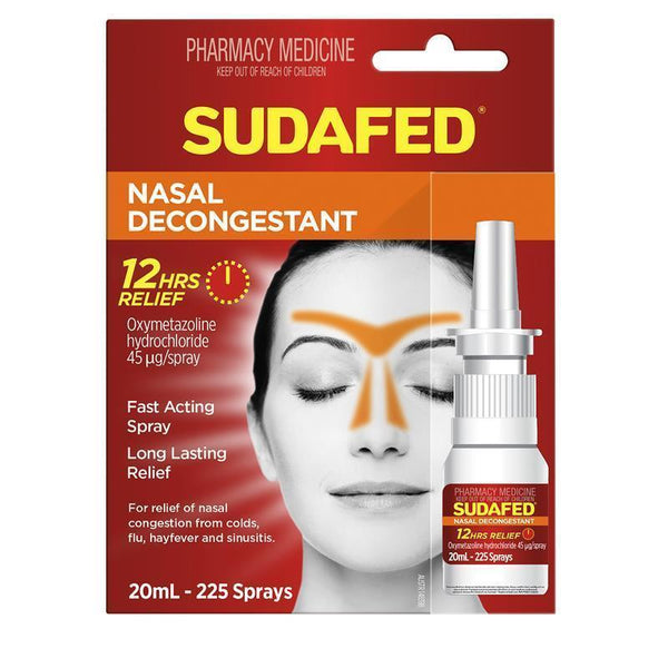 Sudafed Nasal Spray 20ml - NZ Supplement