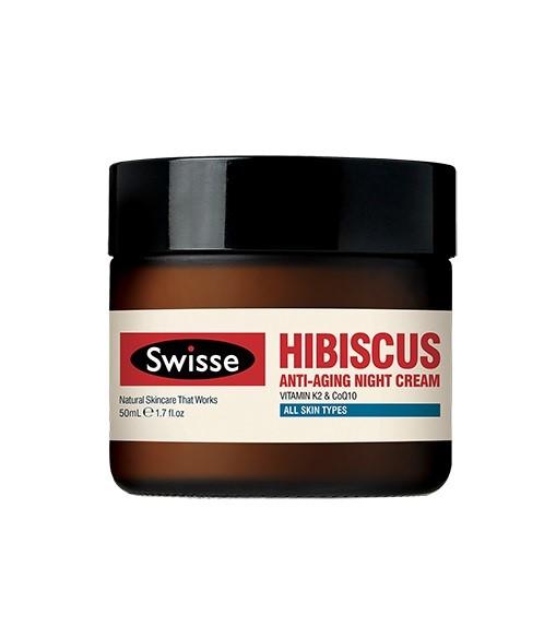 Swisse Hibiscus Anti-Aging Night Cream 50ml - NZ Supplement