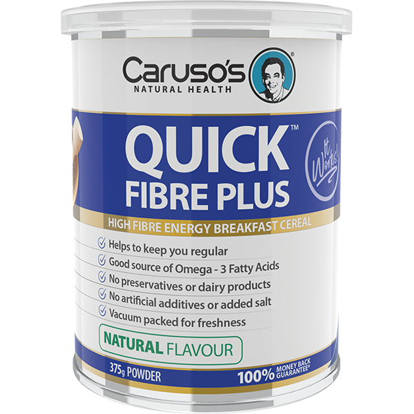 Caruso's Quick Fibre Natural 375g - NZ Supplement