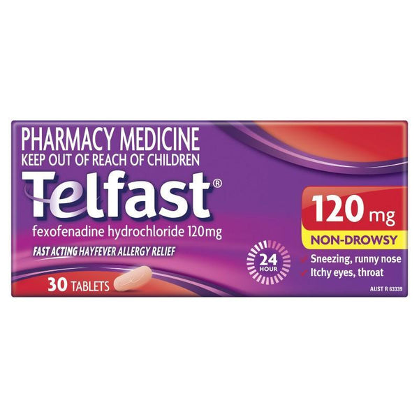 TELFAST Tablets 120mg 30s - NZ Supplement
