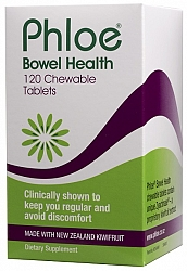 PHLOE Bowel Health Chewable 120tabs - NZ Supplement
