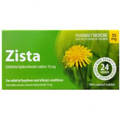 Zista Tabs 10mg 30tabs - NZ Supplement